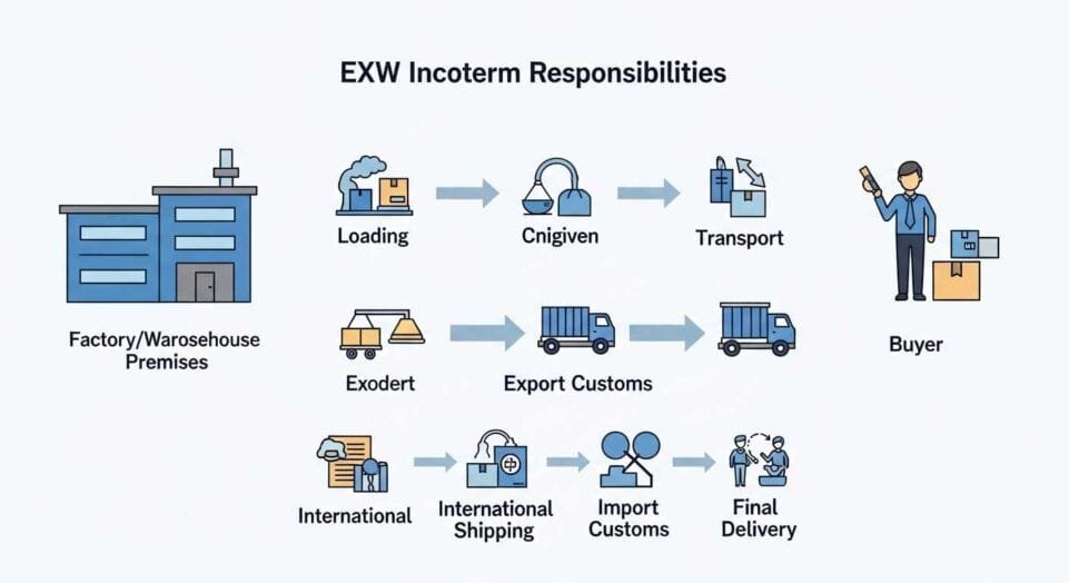 Full Guide to Exw incoterm Price Shipping Risks