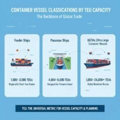 Teu shipping : meaning, capacity and containers