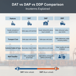 DAT Incoterms 2020 : Meaning, Responsibilities, and Cost in Shipping ...
