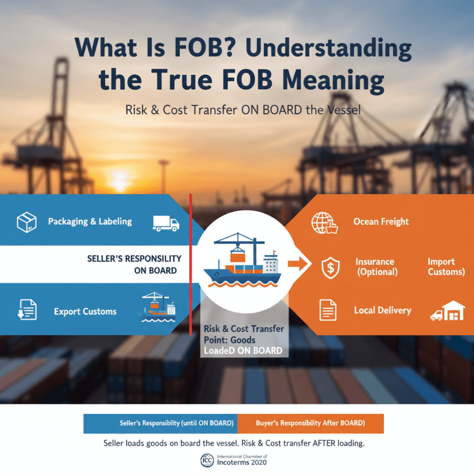 Free on Board (FOB) Meaning – 5 Essential Tips