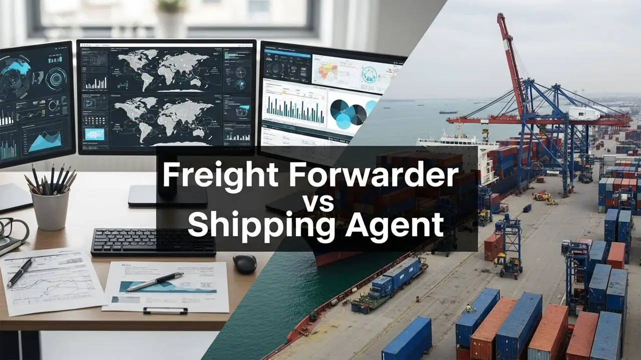 Freight Forwarder vs Shipping Agent: What's the Difference? | Roles ...
